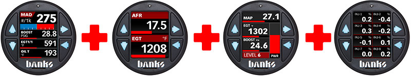 Banks iDash DataMonster for ALL 2008+ OBDII CAN bus vehicles [66760]